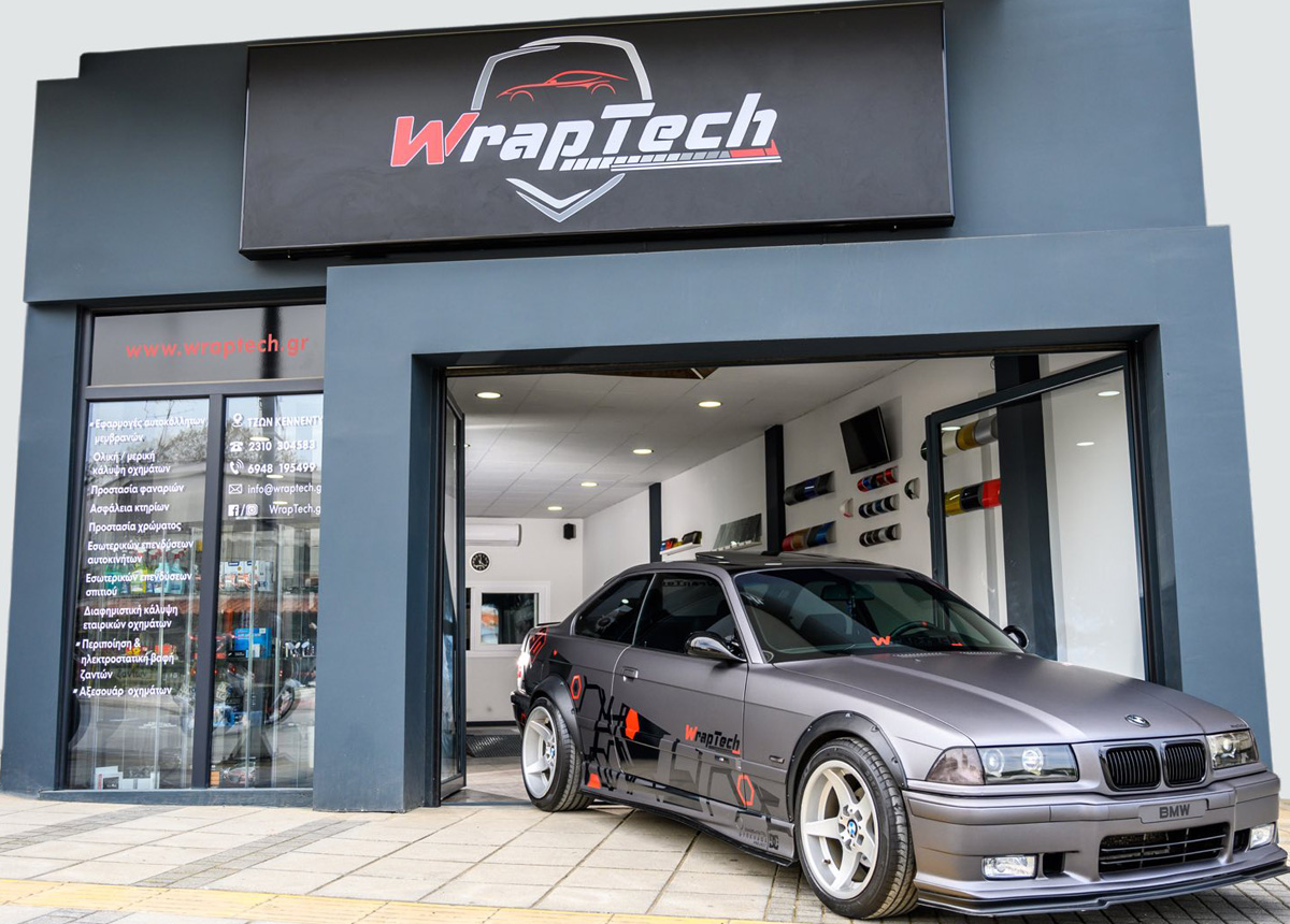 Car Wrapping & Μεμβράνες αλλαγής χρώματος Θεσσαλονίκη - wraptech.gr